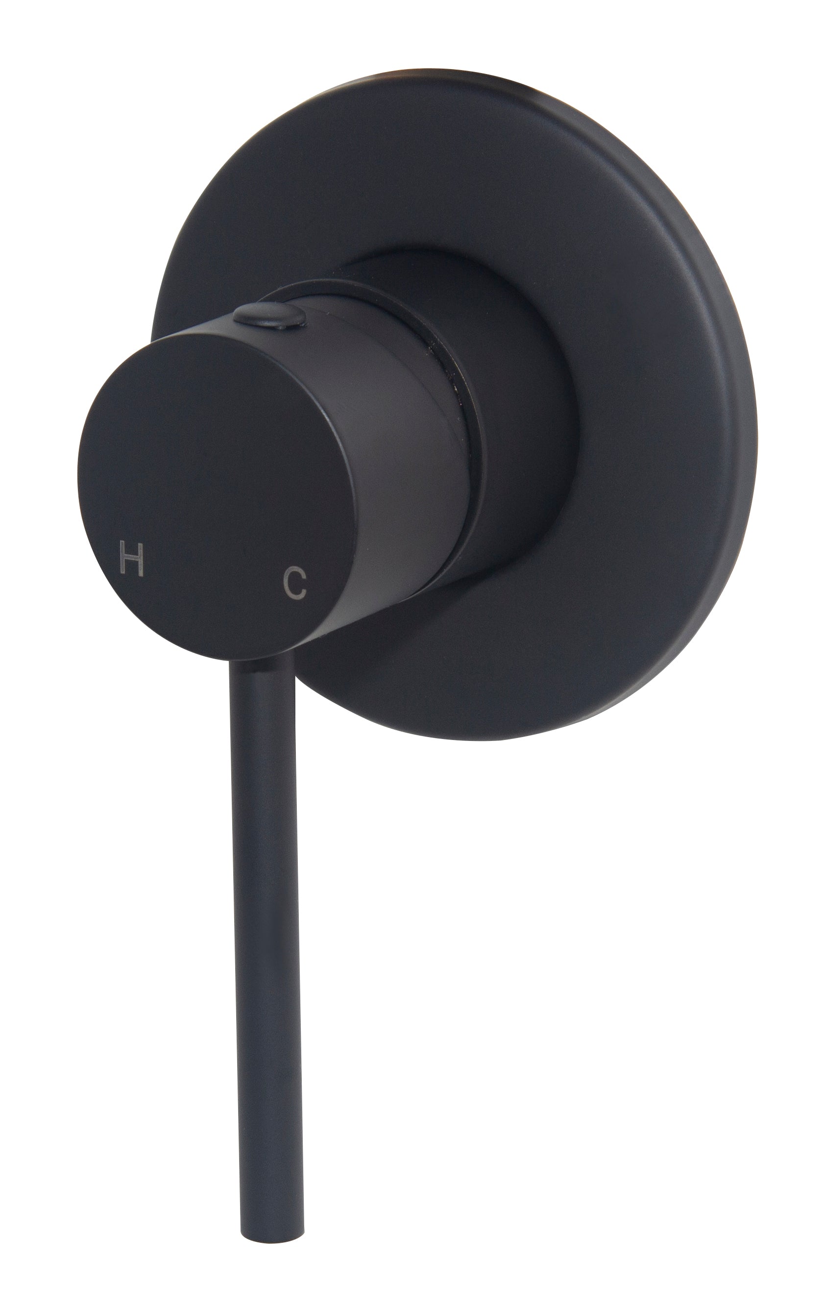 Blutide New Moon black concealed shower mixer
